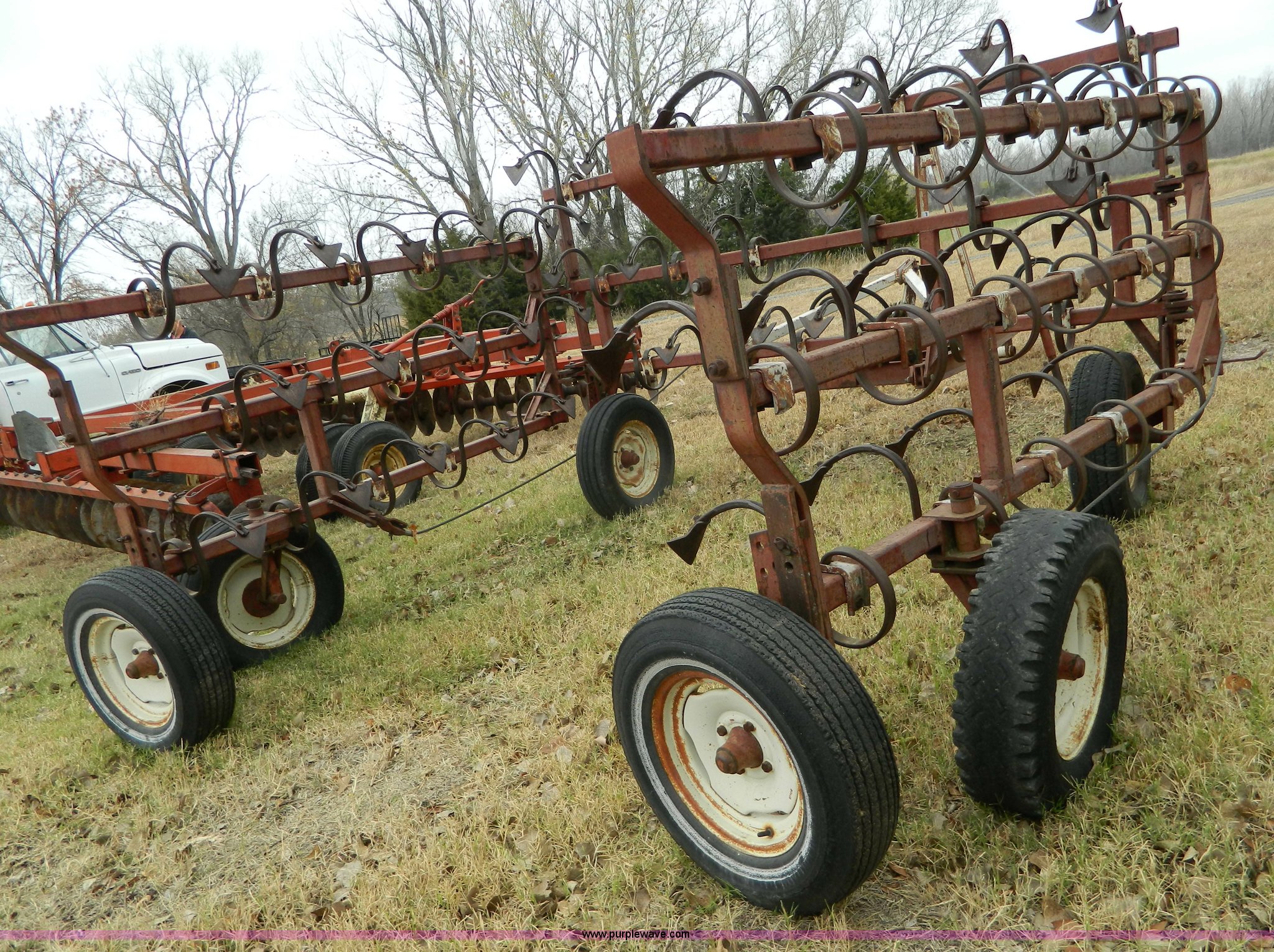Noble spring tooth cultivator in Salina, KS | Item L7282 sold | Purple Wave