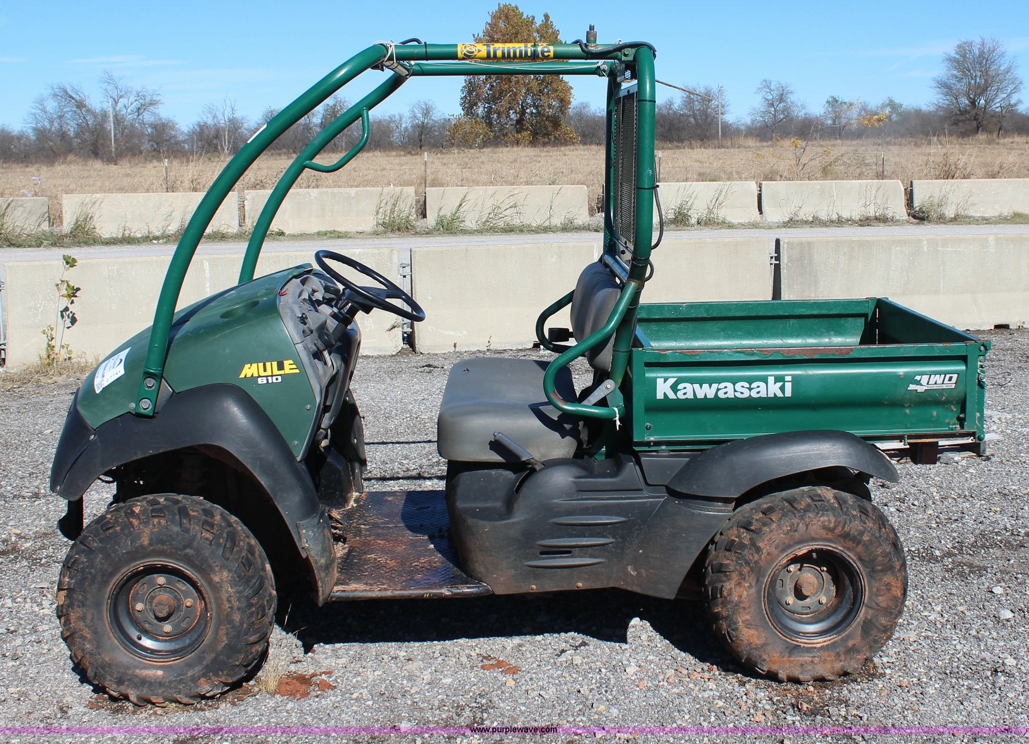 2007 Kawasaki Mule 610 utility vehicle in Owasso, OK | Item J7741 sold ...