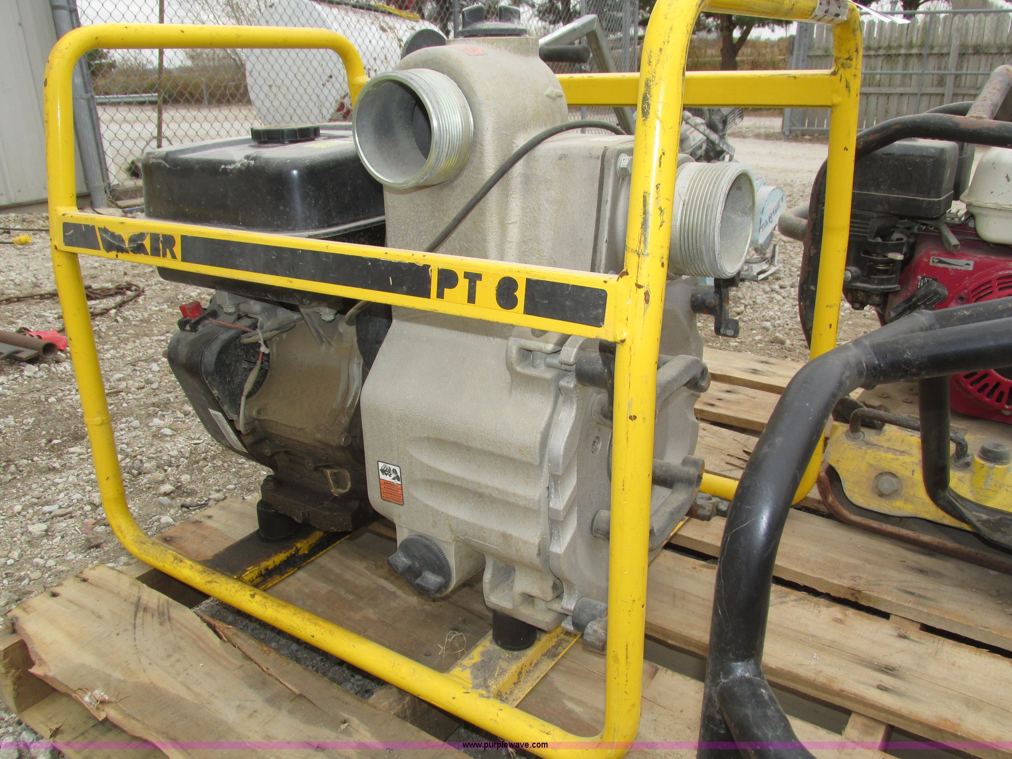 Wacker PT3 trash pump in Lincoln, NE | Item H1042 sold | Purple Wave