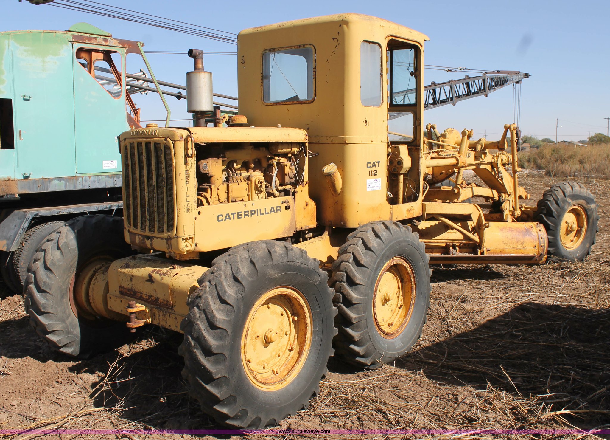 1953 Caterpillar 112 rigid frame motor grader in Lorenzo, TX | Item ...