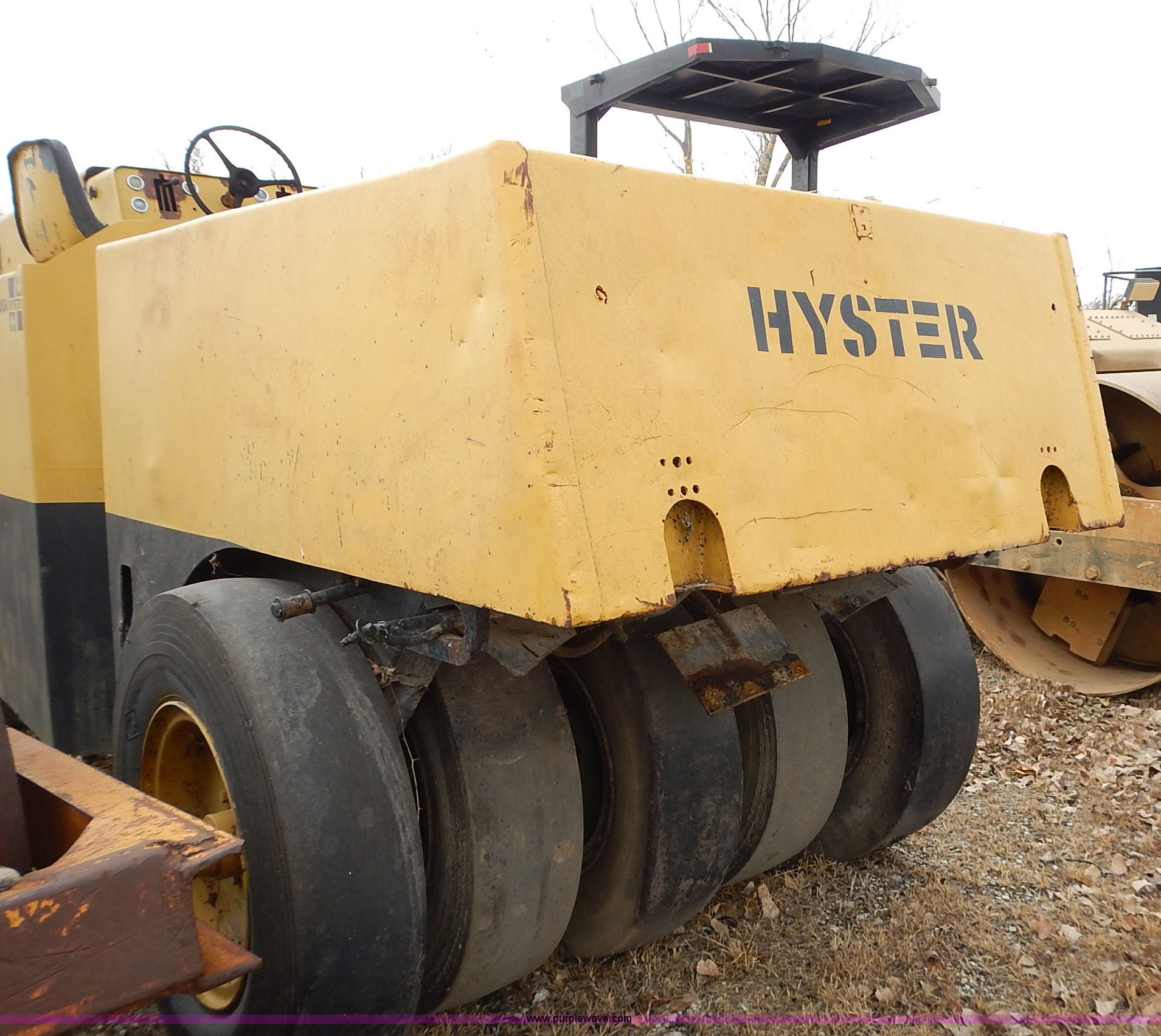 Hyster C500A pneumatic roller in Manhattan, KS | Item J6307 sold ...
