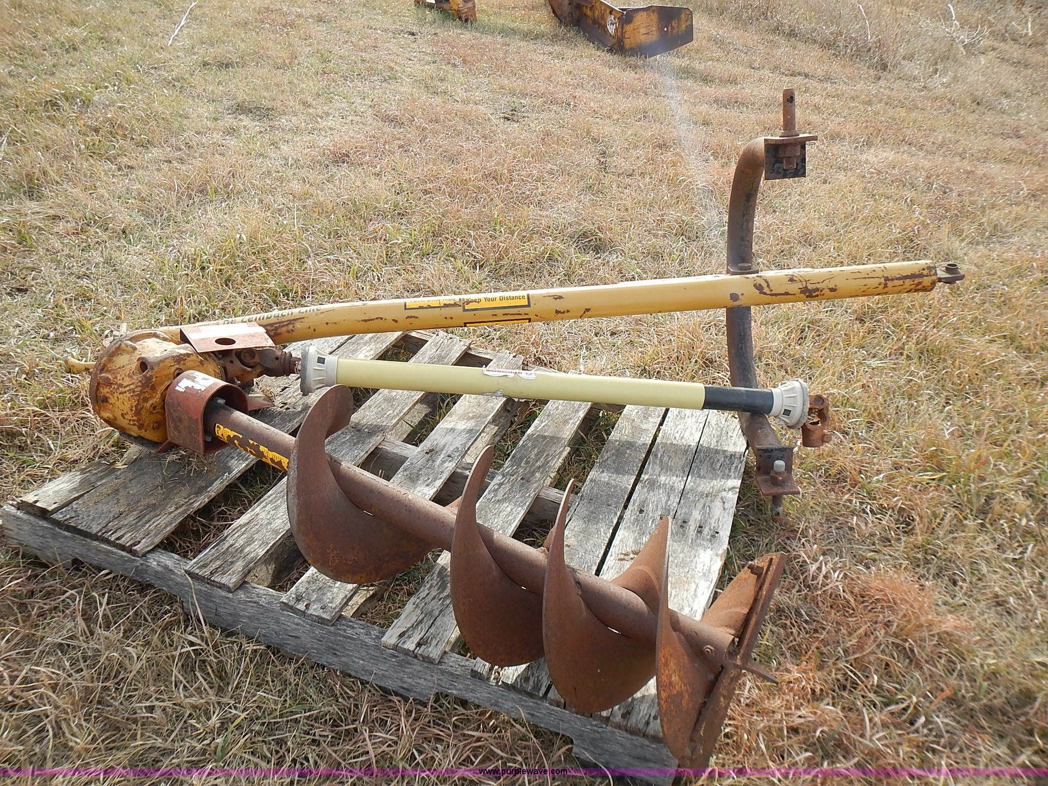 The Leinbach Line post hole auger in Leonardville, KS | Item BN9082 ...