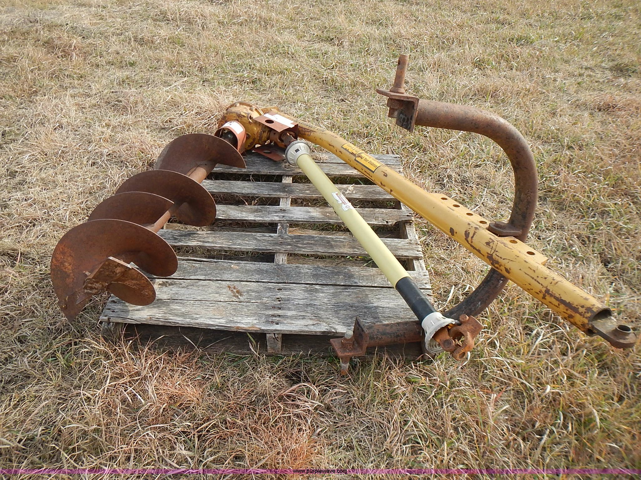 The Leinbach Line post hole auger in Leonardville, KS | Item BN9082 ...