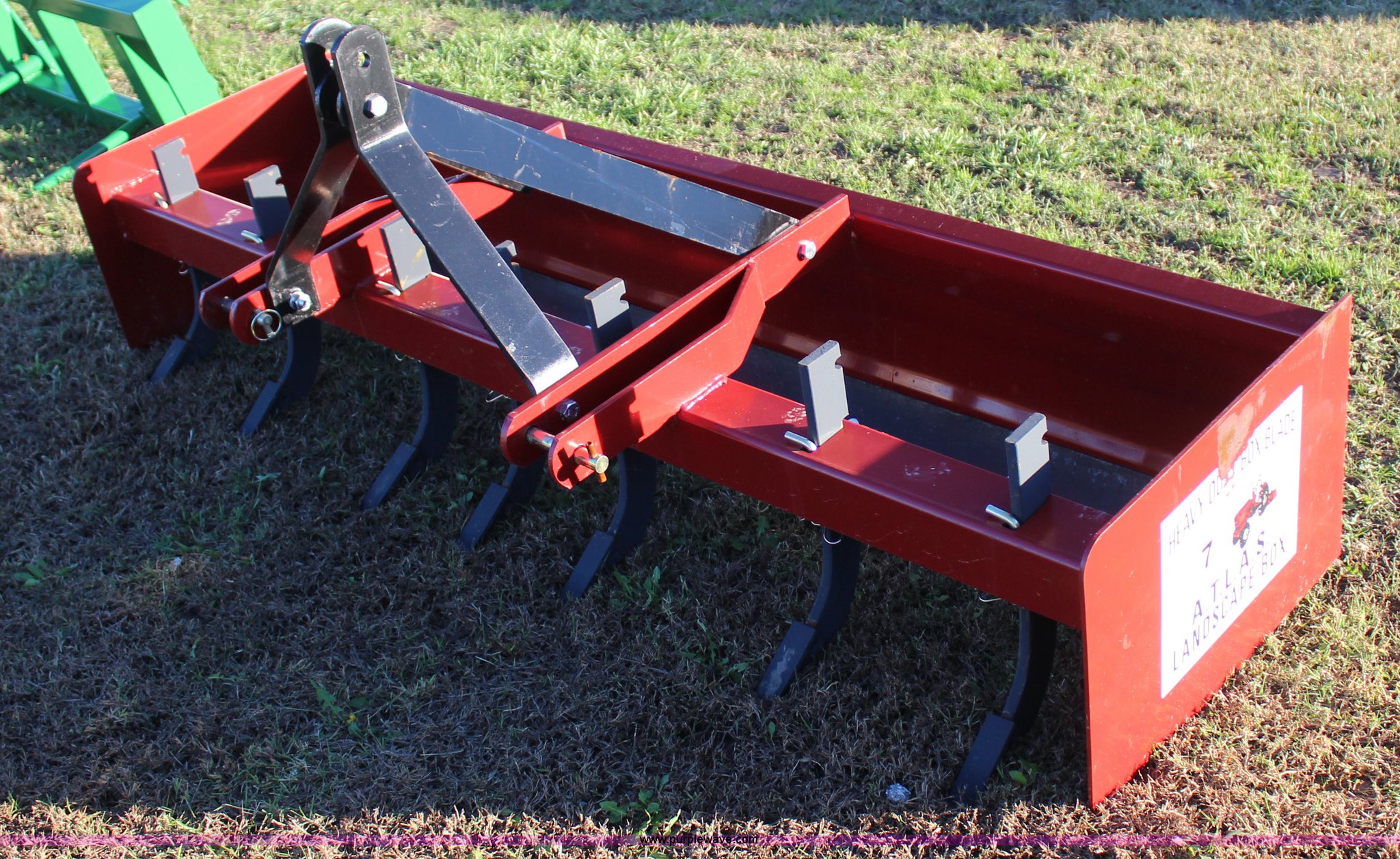 Atlas box blade in Mounds, OK | Item J7728 sold | Purple Wave