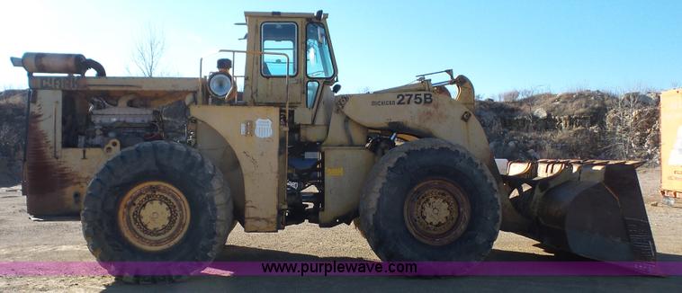 1978 Michigan 275B wheel loader in Prescott, KS | Item J3701 sold ...