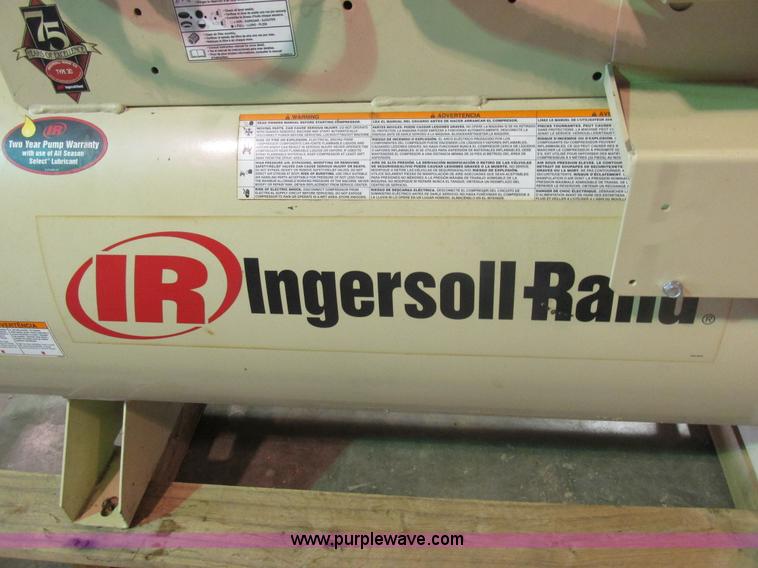 Ingersoll Rand 15TE20 air compressor in Columbia, MO | Item L4168 sold ...