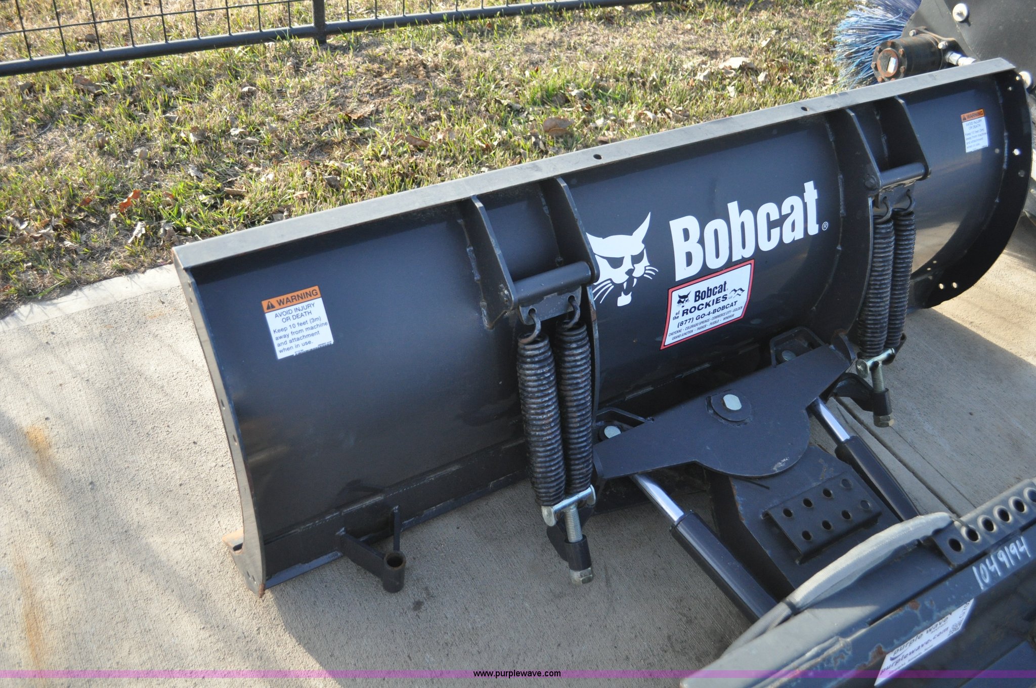 2012 Bobcat snow plow blade in Windsor, CO | Item G7023 sold | Purple Wave