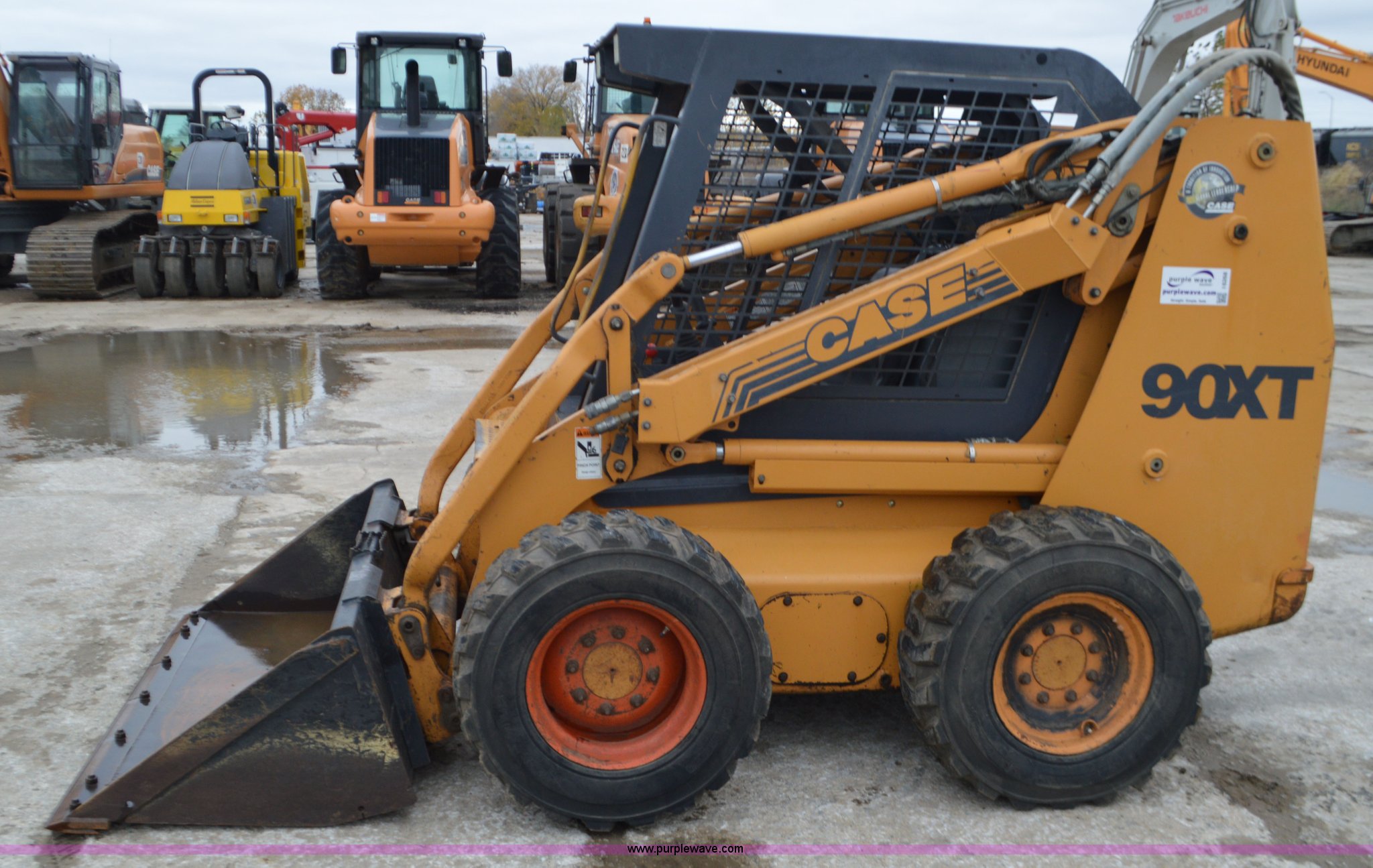 1997 Case 90XT skid steer in Kansas City, MO | Item I6268 sold | Purple ...