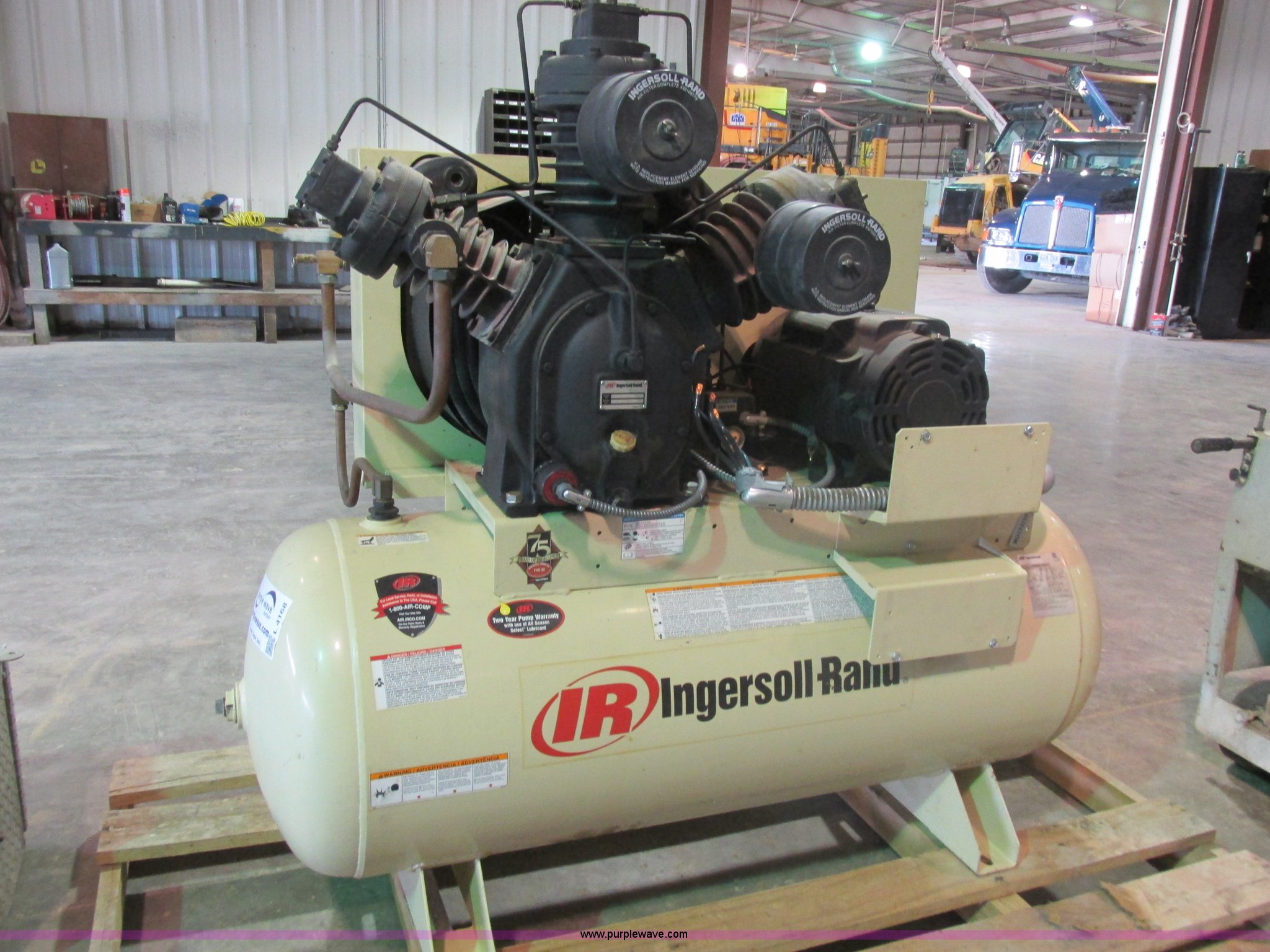 Ingersoll Rand 15TE20 air compressor in Columbia, MO | Item L4168 sold ...