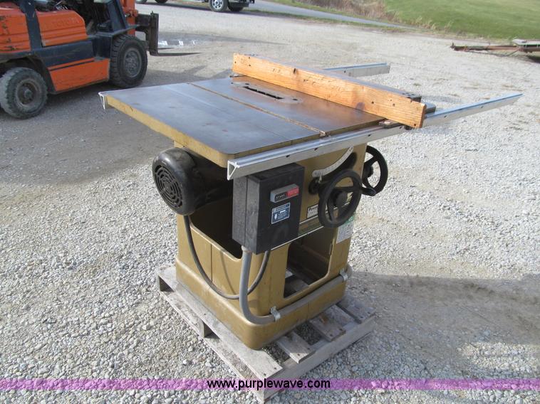 Powermatic 66 table saw in Mount Ayr, IA | Item L1963 sold | Purple Wave
