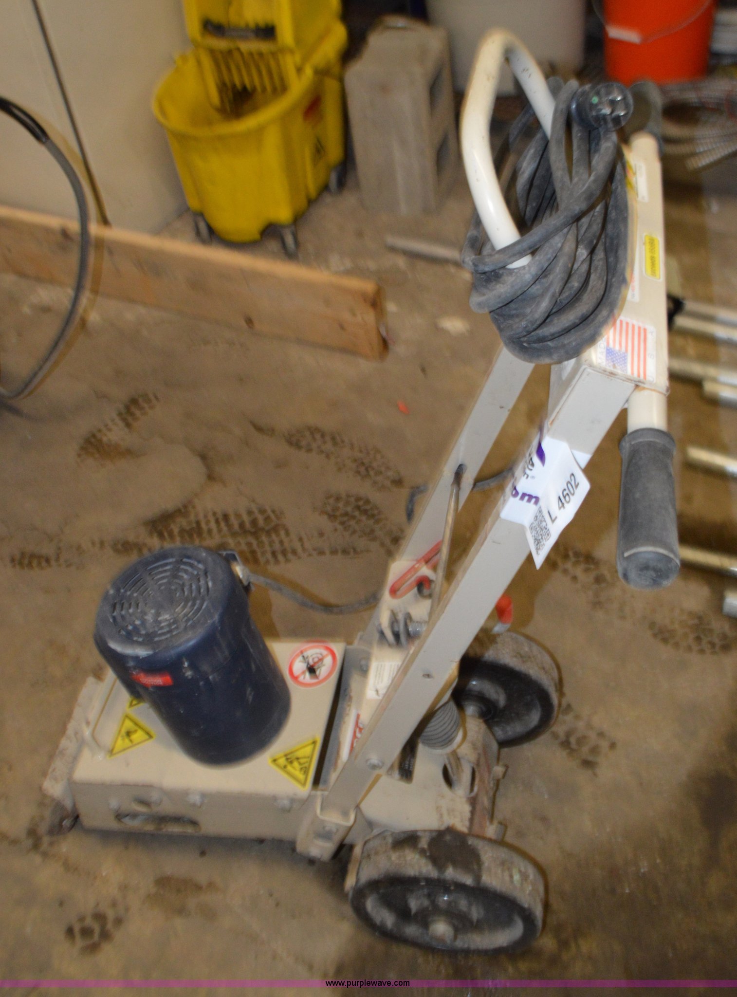 Edco TS8-75L tile scraper in Kansas City, MO | Item L4602 sold | Purple ...