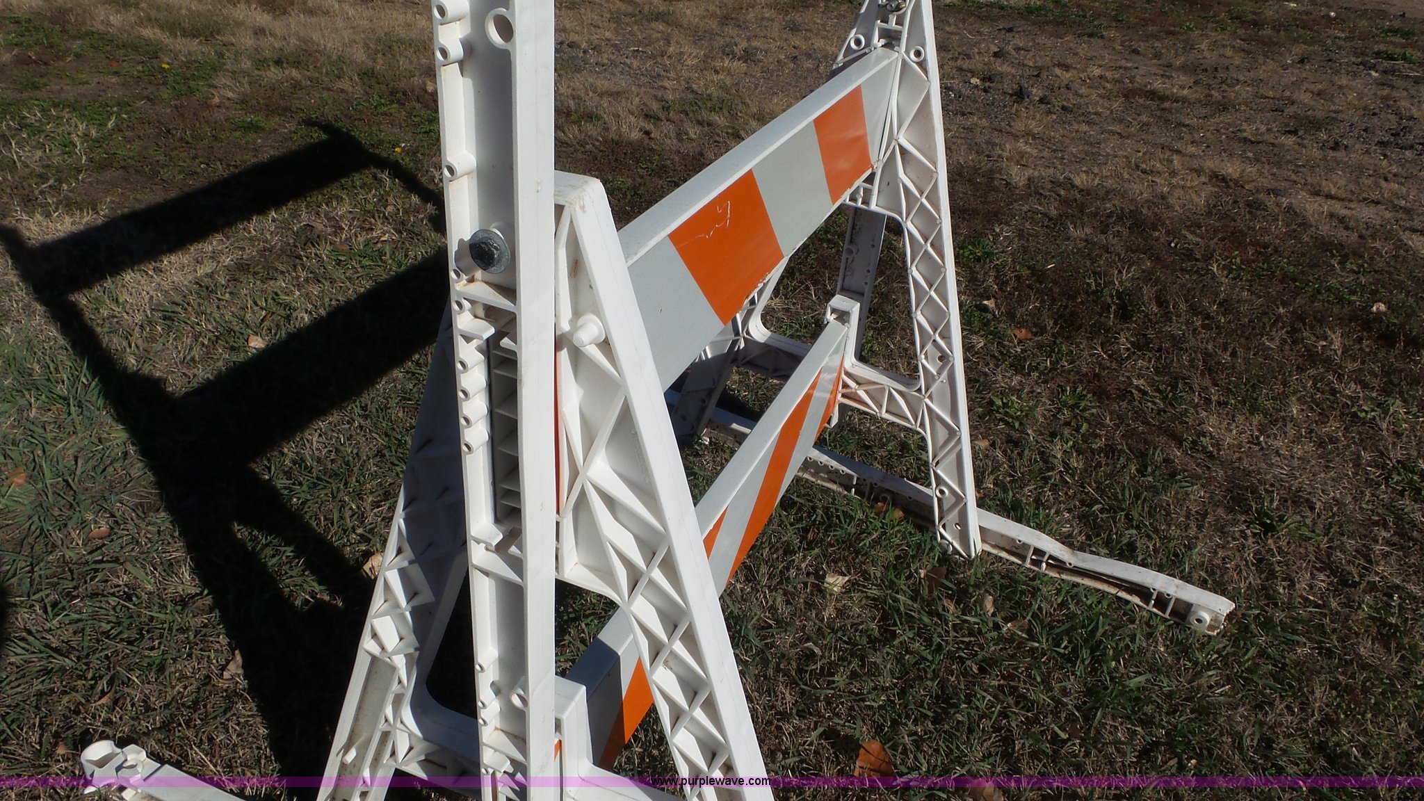 (15) 40" plastic reflective barricades in Glasco, KS | Item J8467 sold ...