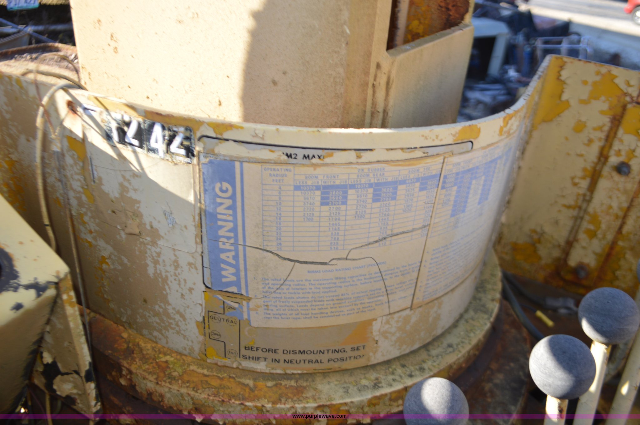 Drott 85RM2 crane in Versailles, MO | Item K5344 sold | Purple Wave