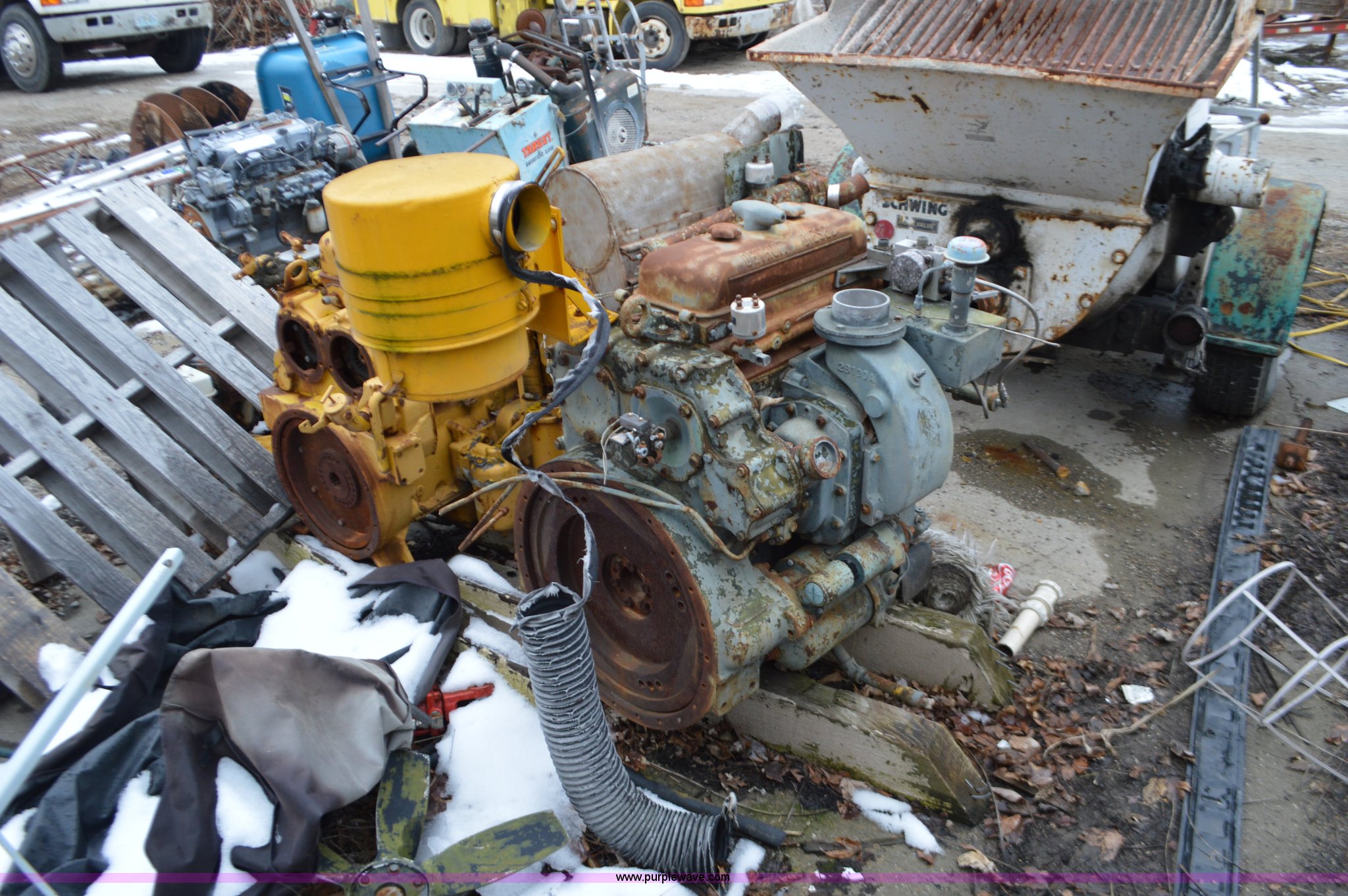 Detroit Diesel 471 four cylinder diesel engine in Grain Valley, MO ...