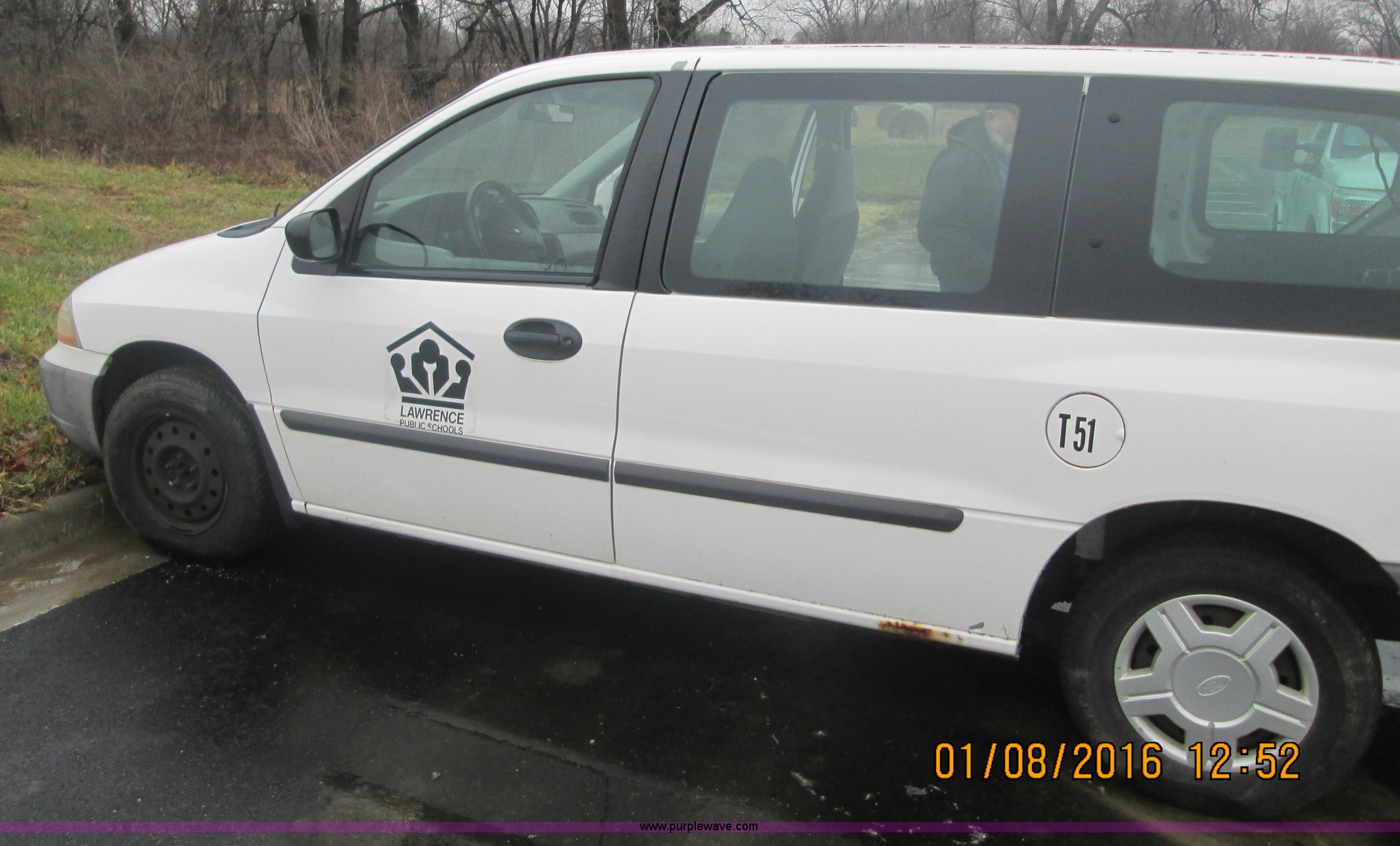 2001 Ford Windstar Cargo van in Lawrence, KS | Item E1724 sold | Purple ...