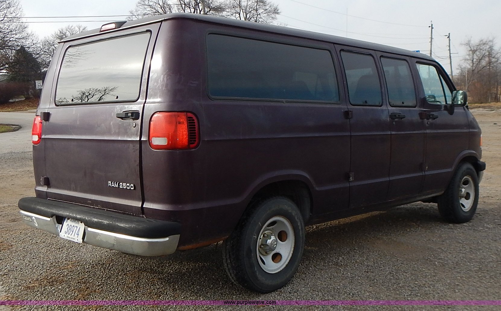 1997 Dodge Ram Wagon B2500 van in McLouth, KS | Item L3610 sold ...
