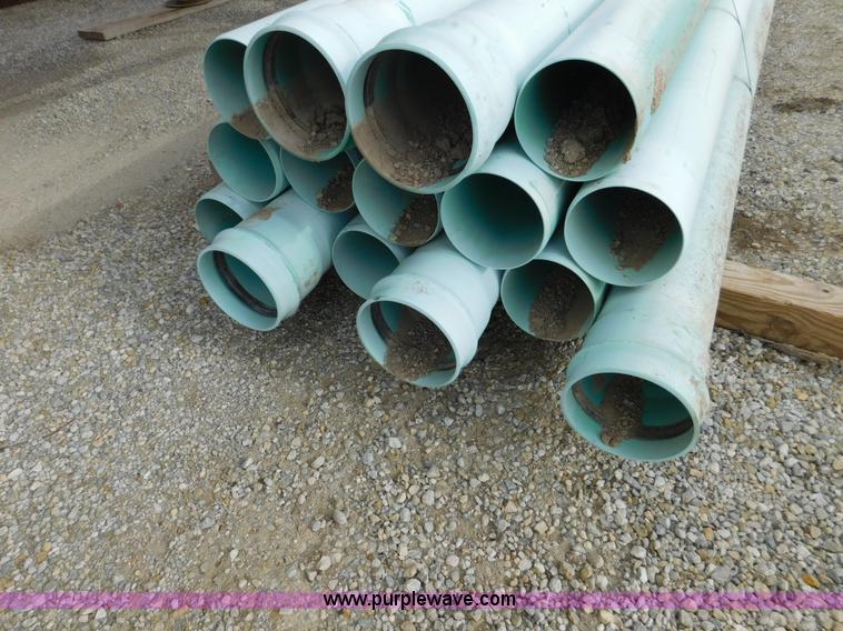 (15) SDR-35 PVC sewer pipes in Salina, KS | Item J7392 sold | Purple Wave