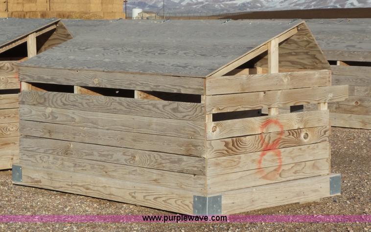 (26) wood calf hutches in Delta, UT | Item J8319 sold | Purple Wave