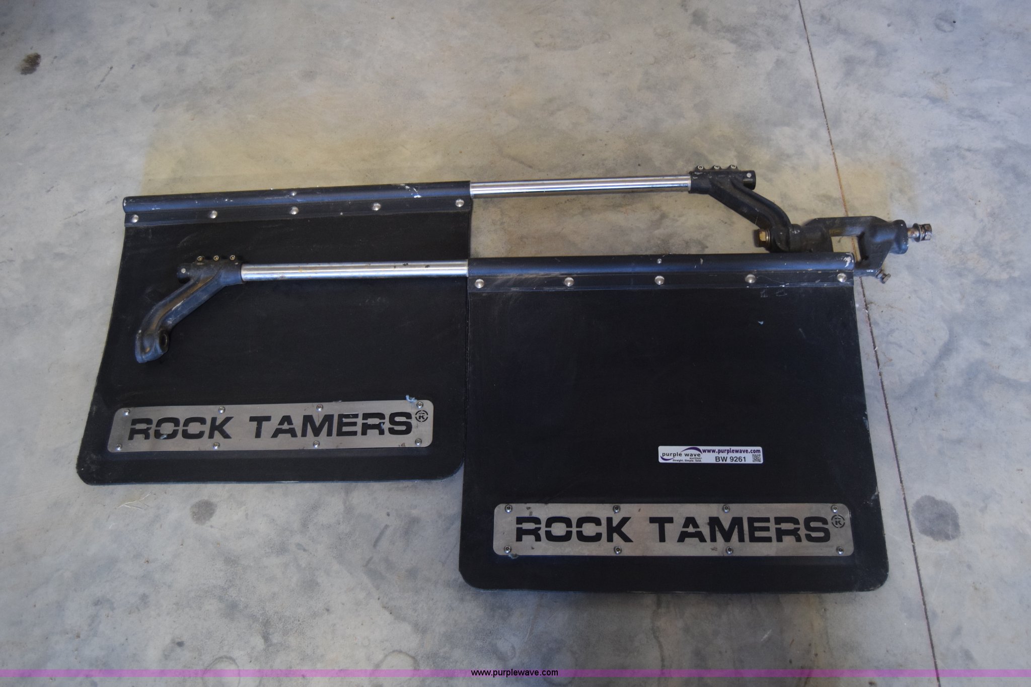 (2) rock tamer rock guards in Geneseo, KS | Item BW9261 sold | Purple Wave