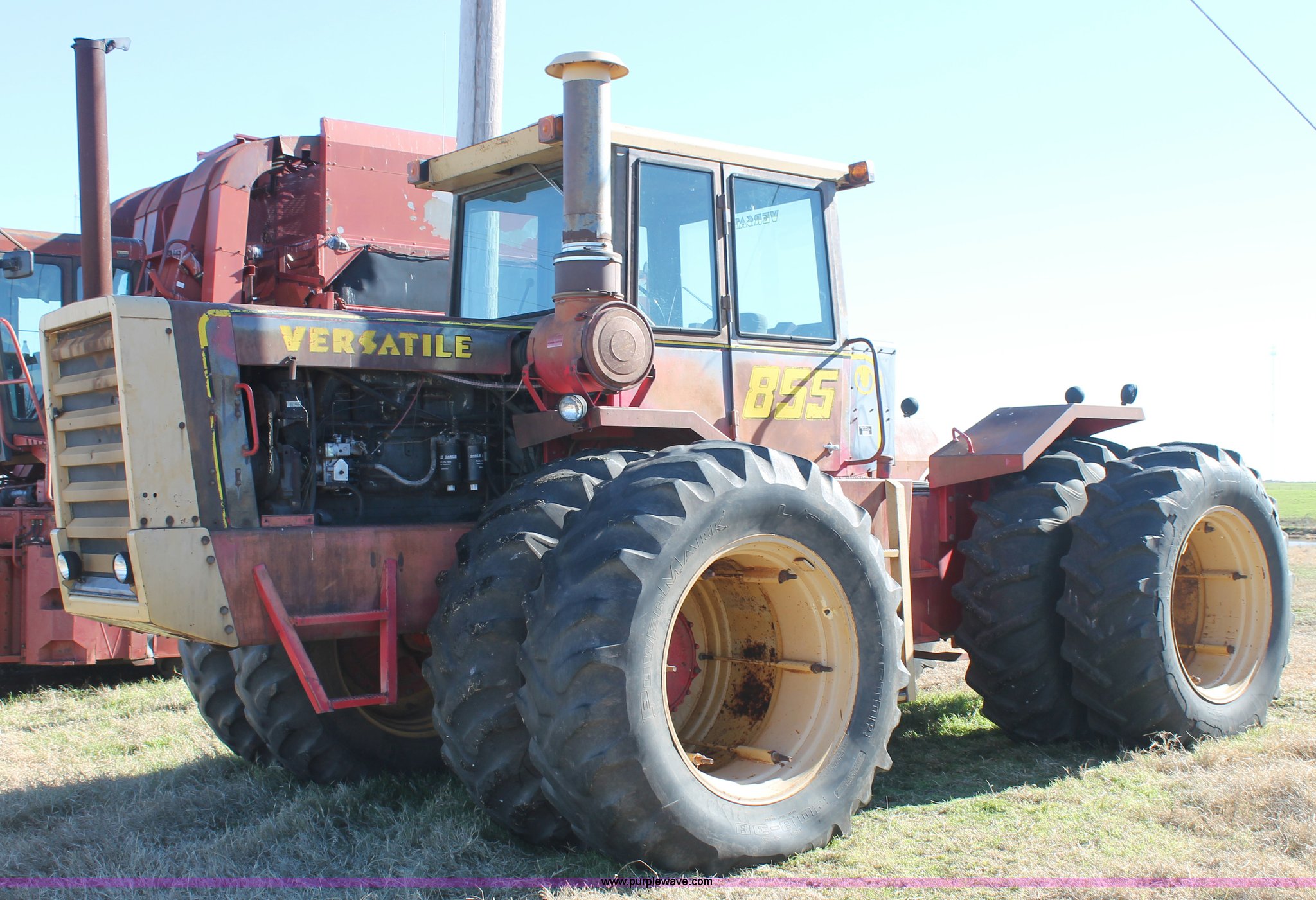 1979 Versatile 855 4WD tractor in Lawton, OK | Item J1295 sold | Purple ...