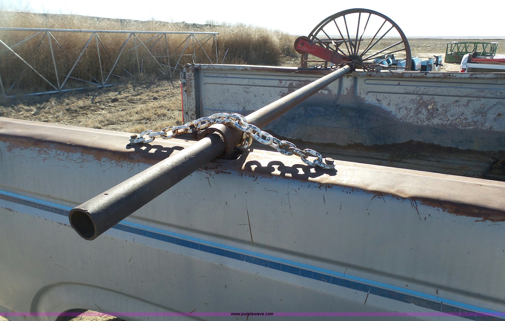 Wire roller trailer in Gove, KS | Item J7330 sold | Purple Wave