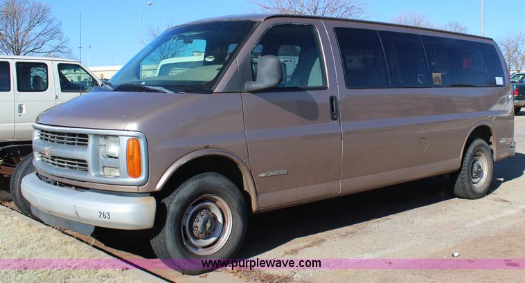 2002 Chevrolet Express 3500 van in Stillwater, OK | Item J7627 sold ...