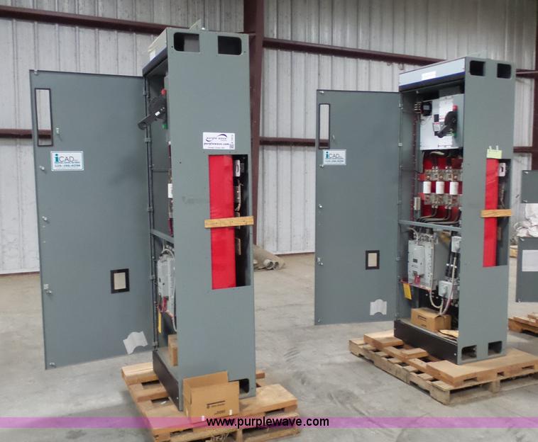(2) Allen Bradley Centerline 2100 series MCC electrical boxes in ...