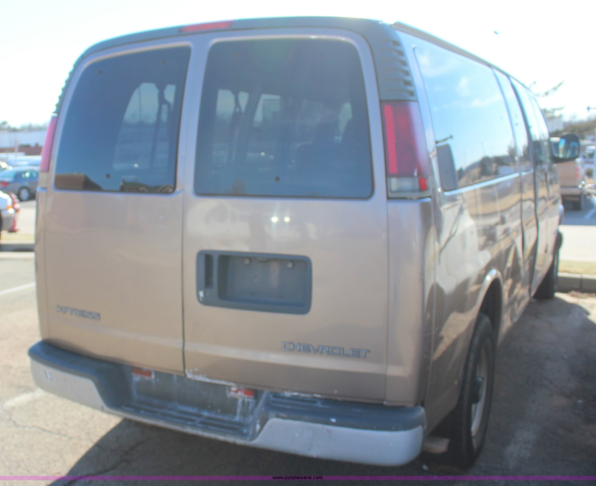 2002 Chevrolet Express 3500 van in Stillwater, OK | Item J7627 sold ...