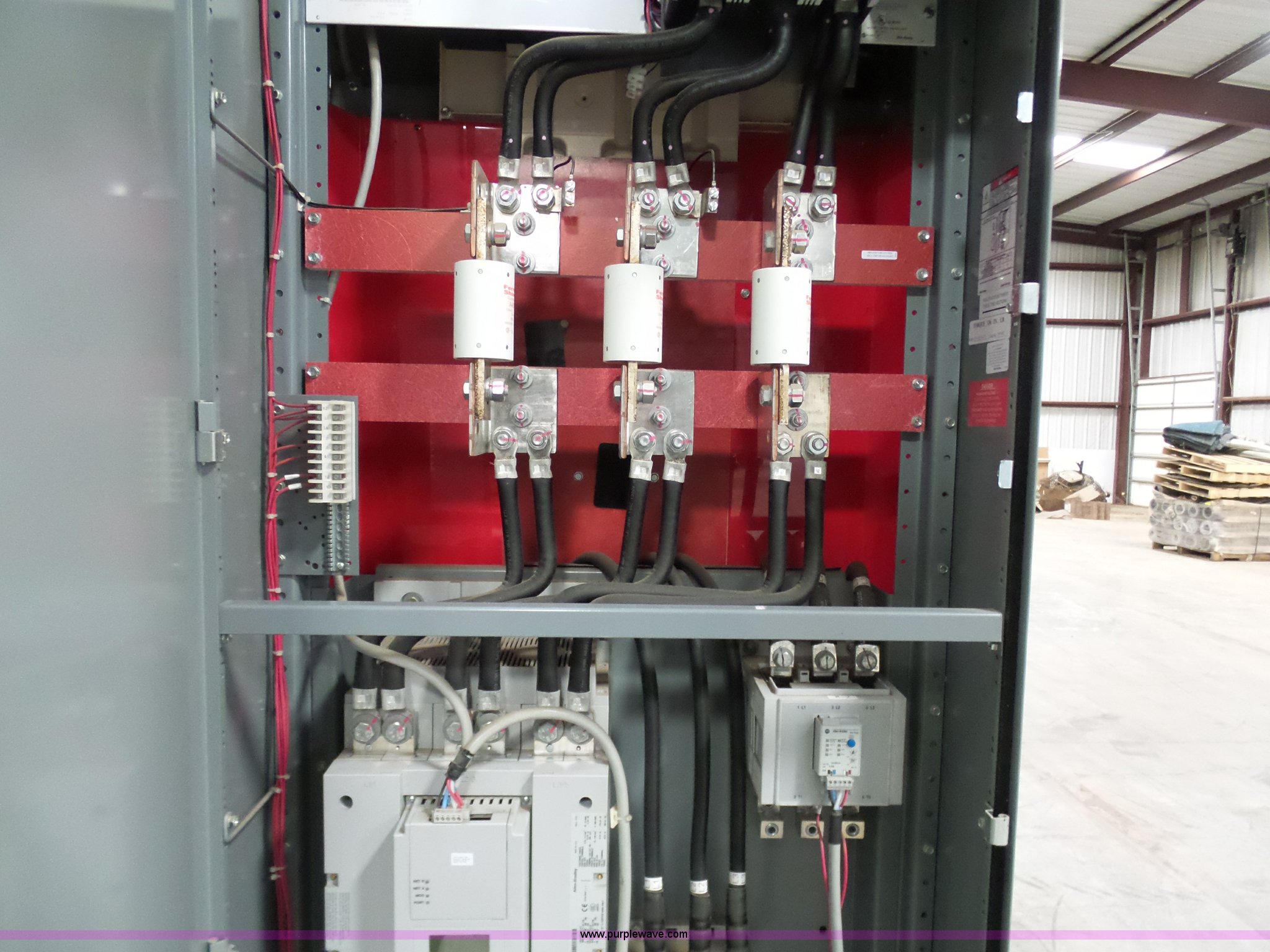 (2) Allen Bradley Centerline 2100 series MCC electrical boxes in ...