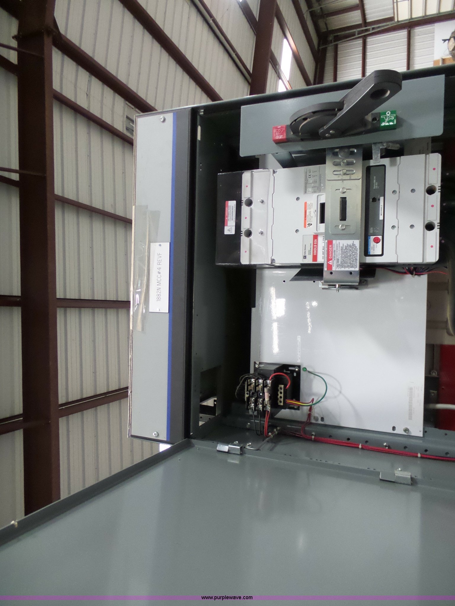 (2) Allen Bradley Centerline 2100 series MCC electrical boxes in ...