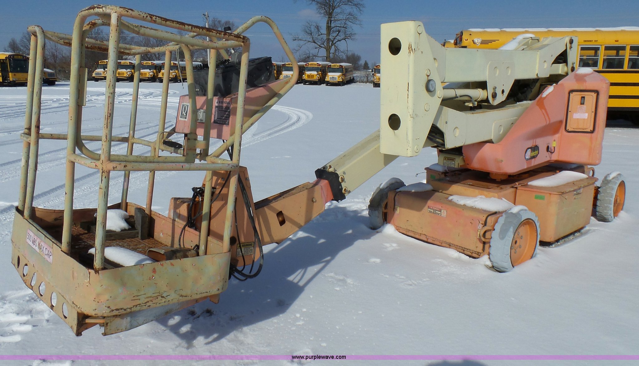 JLG N40 boom lift in Nixa, MO | Item L5389 sold | Purple Wave