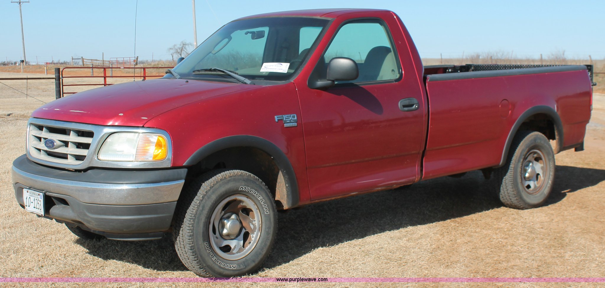 2002 Ford F150 XL pickup truck in Hinton, OK | Item L6784 sold | Purple ...