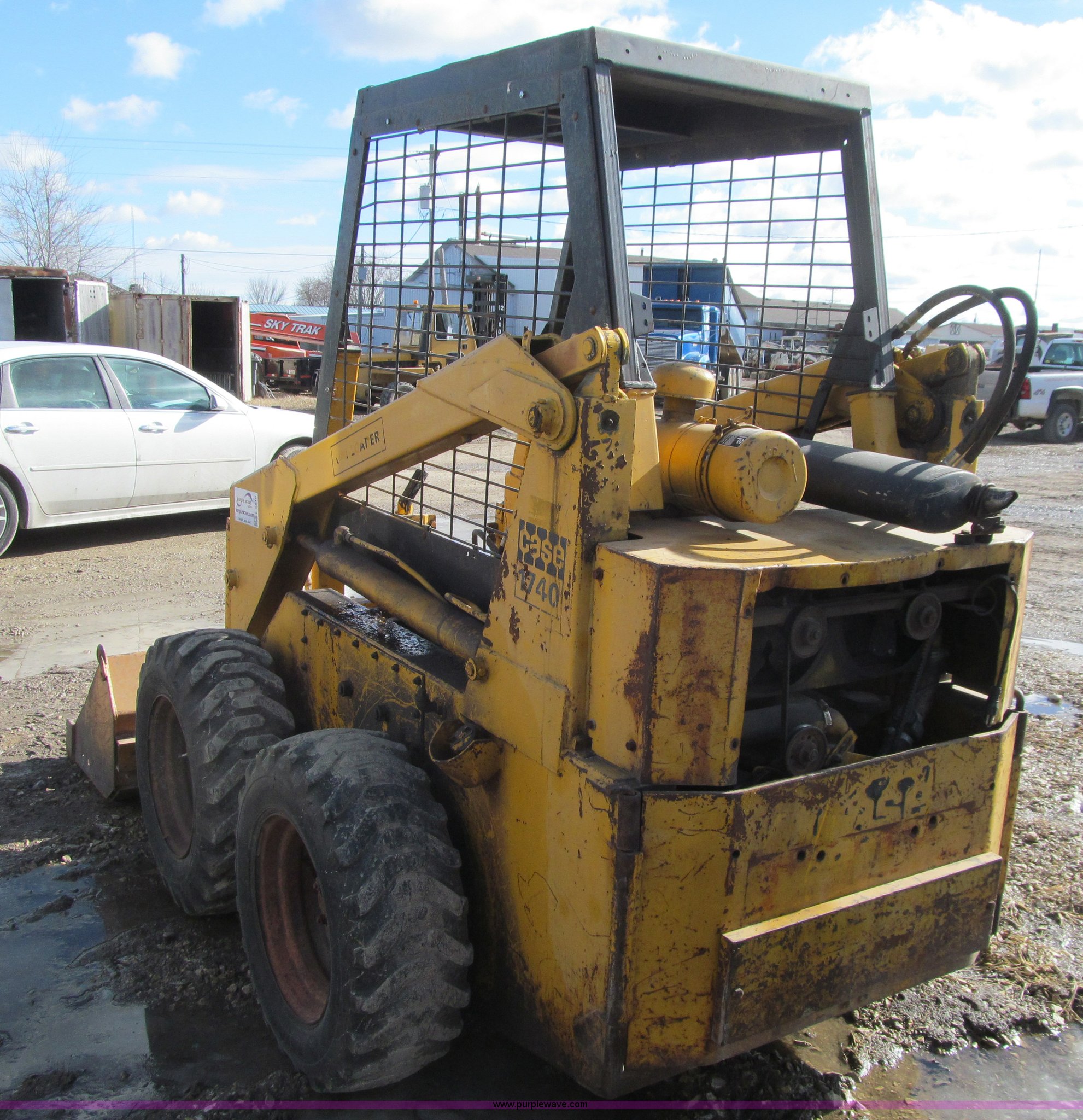 Case 1740 skid steer in Mt. Pleasant, IA | Item L5519 sold | Purple Wave