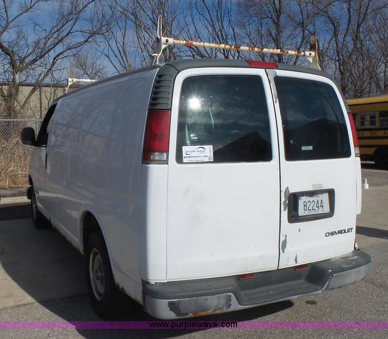 1997 Chevrolet Express G2500 Cargo van in Augusta, KS | Item L6212 sold ...