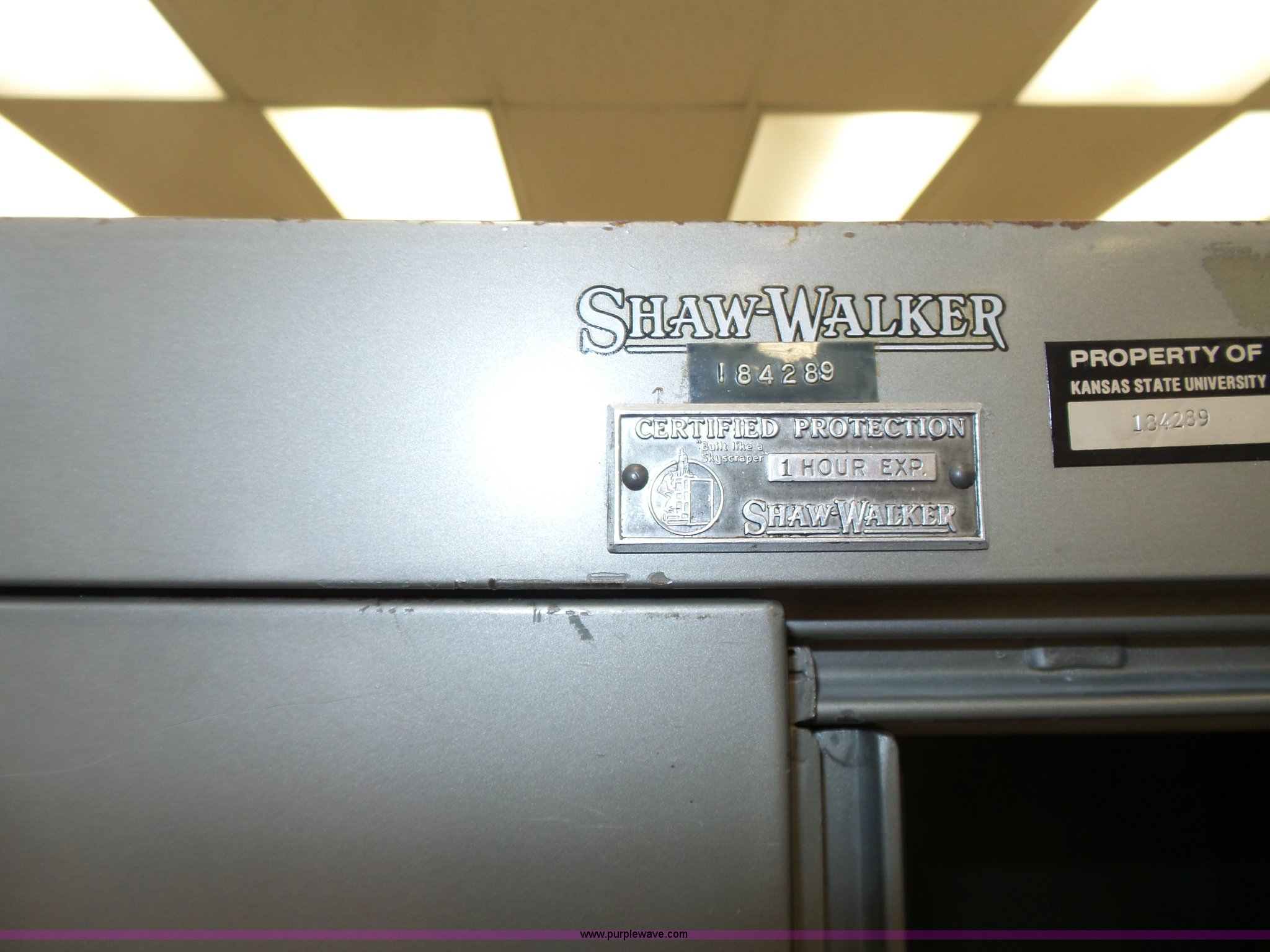 Shaw Walker safe in Manhattan, KS | Item BT9462 sold | Purple Wave