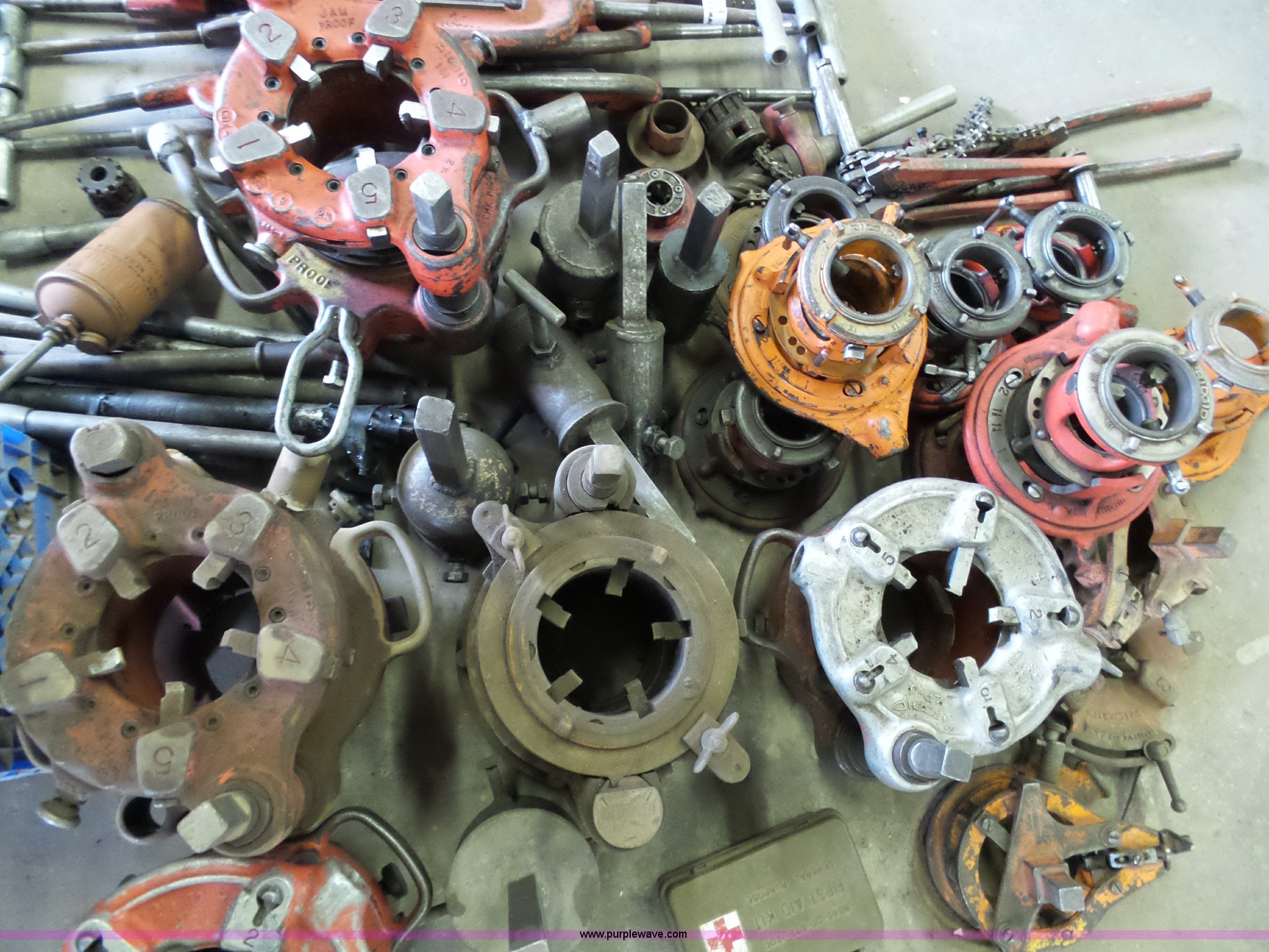 Assorted pipe cutter and threader equipment in Liberal, KS | Item ...