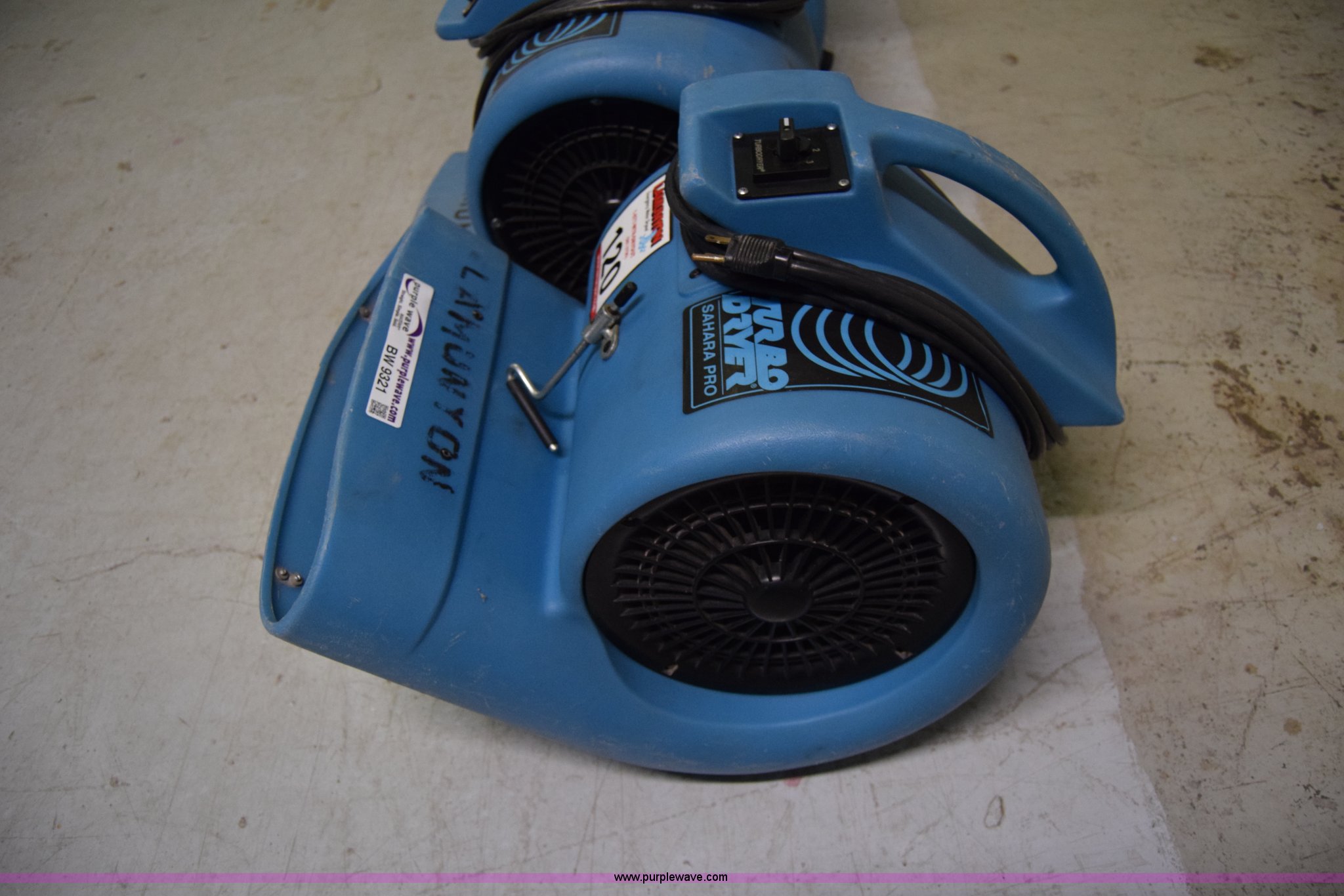 (4) Sahara Pro turbo dryers in Hutchinson, KS | Item BW9321 sold ...