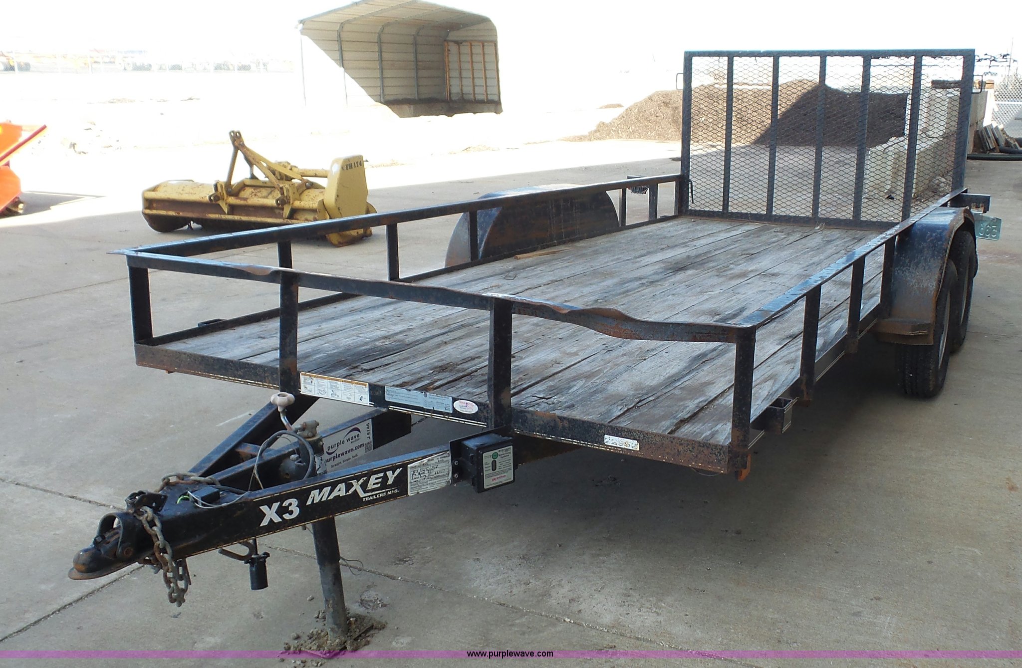 2012 Maxey equipment trailer in Kansas City, MO | Item J4746 sold ...