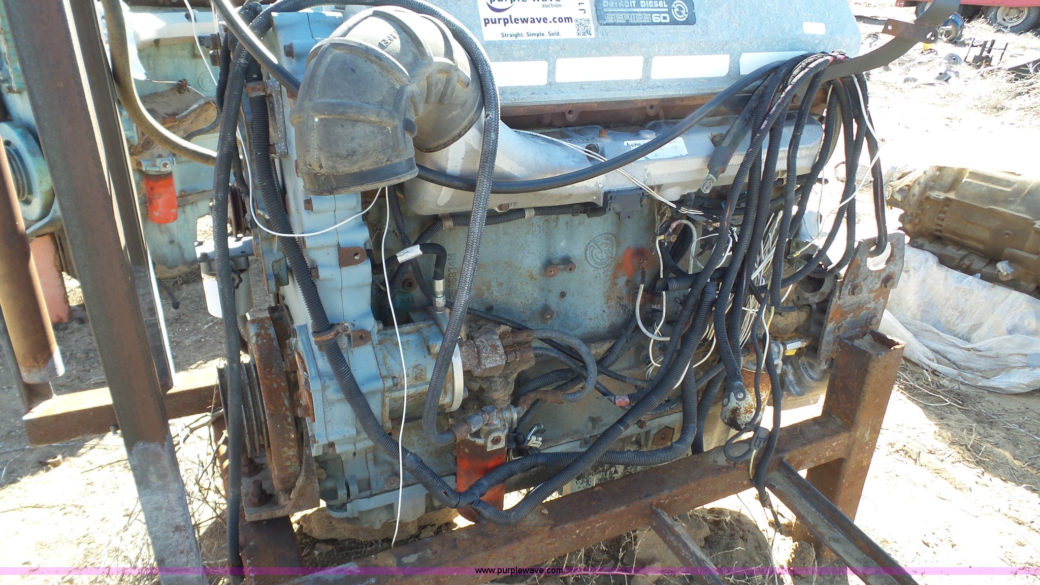 Detroit Diesel Series 60 11.1L L6 turbo diesel engine in Dalhart, TX ...