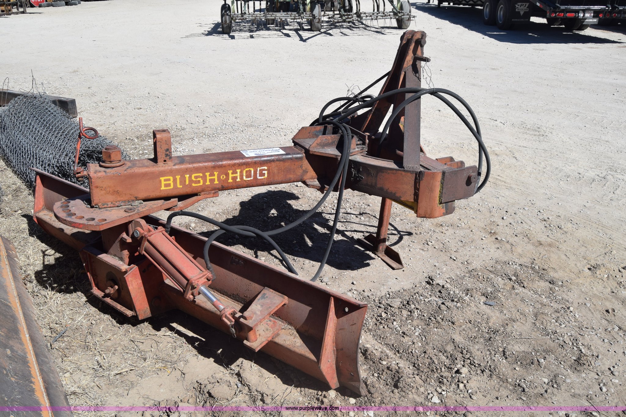 Bush Hog blade in Lyons, KS | Item K8617 sold | Purple Wave