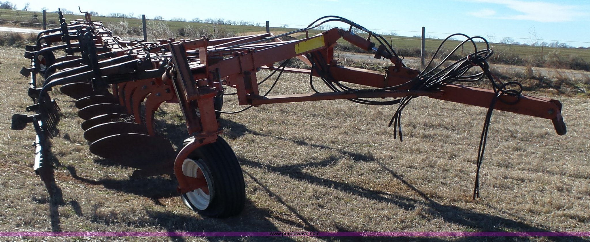 Wil-Rich 2900 14 bottom plow in Kiowa, KS | Item L6153 sold | Purple Wave