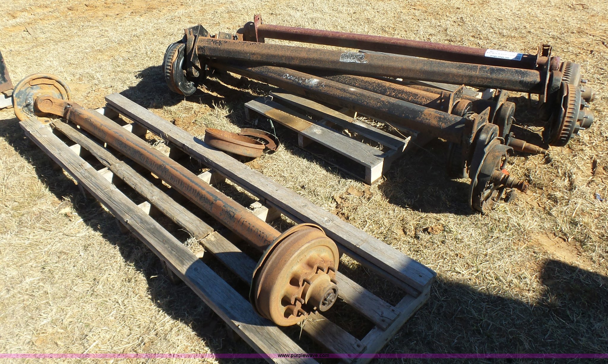 (5) Alco torsion bar axles in Guthrie, OK | Item L6172 sold | Purple Wave