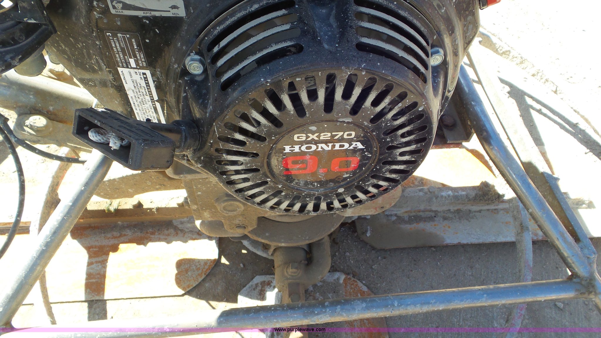 Razorback Walker power trowel in Kansas City, MO | Item N9436 sold ...
