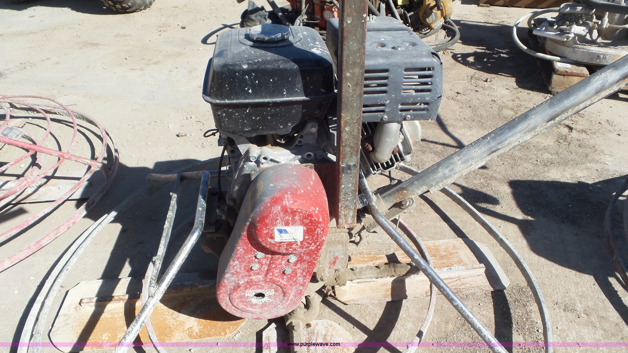 Razorback Walker power trowel in Kansas City, MO | Item N9436 sold ...