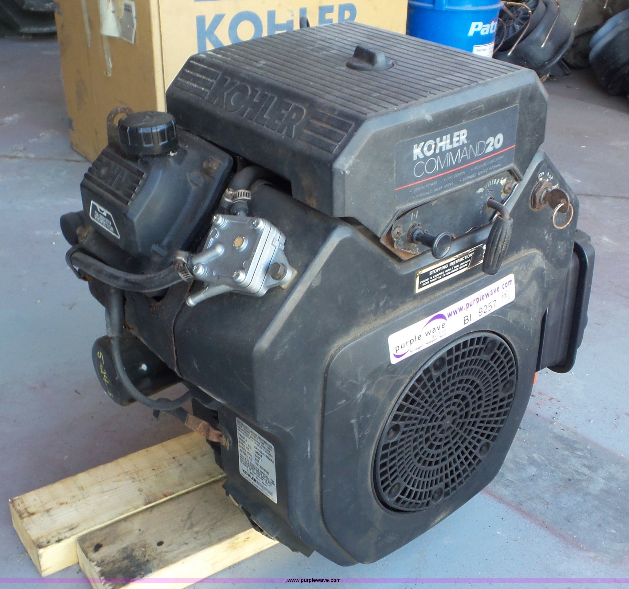 Kohler Command two cylinder gas engine in Osborne, KS | Item BI9257 ...