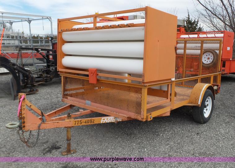 2002 Fastline utility trailer in Chanute, KS | Item BL9632 sold ...
