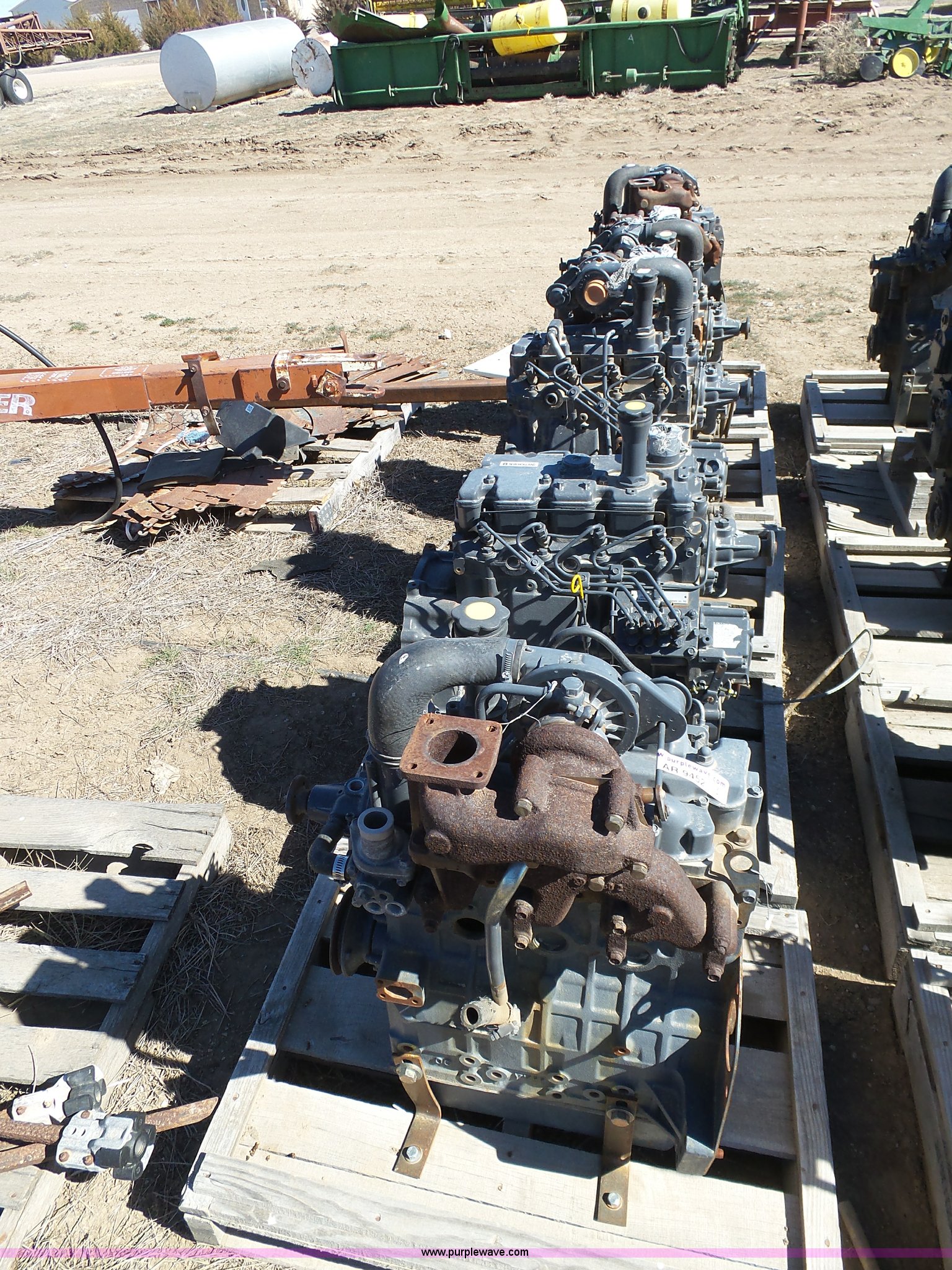 (5) Shibaura 2.216L four cylinder turbo diesel engine cores in Sublette ...