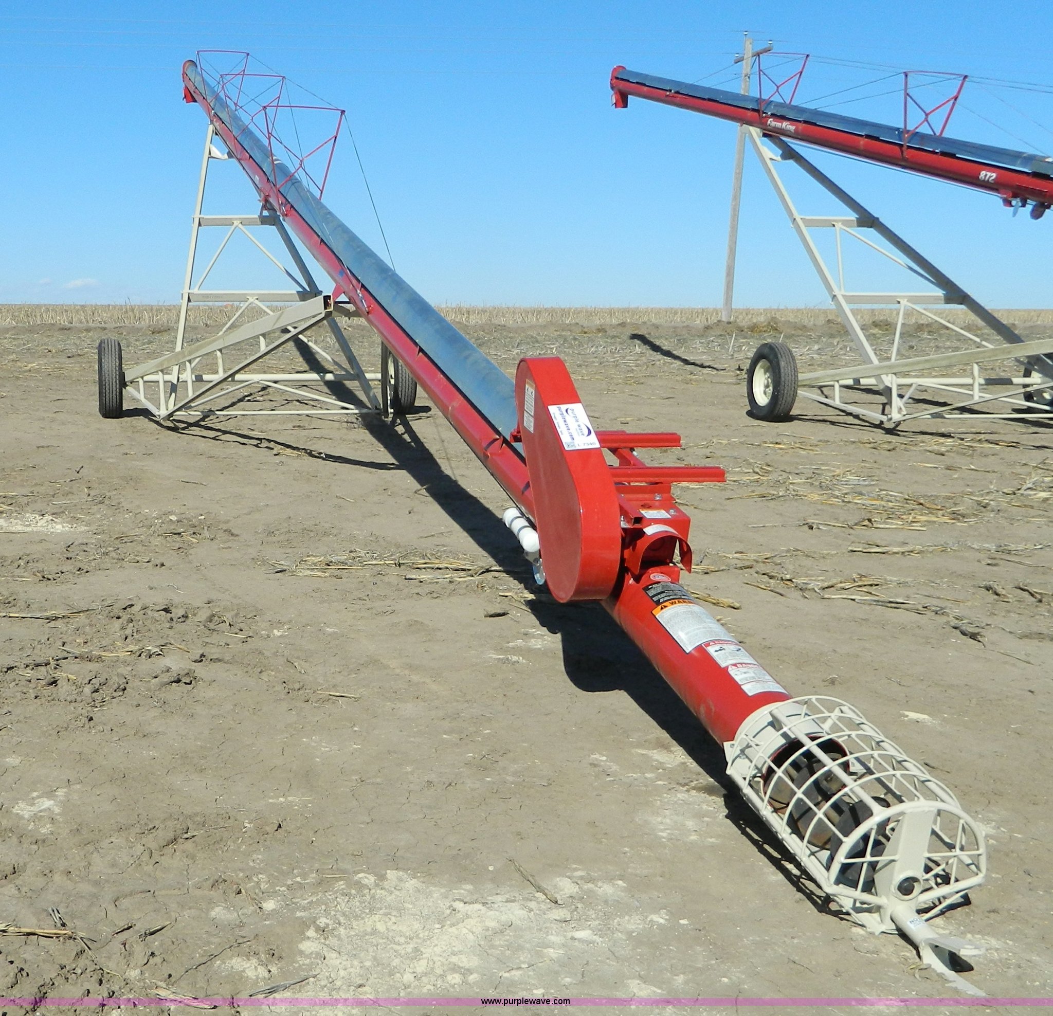 Farm King Feterl C872D grain auger in Grainfield, KS | Item L7340 sold ...
