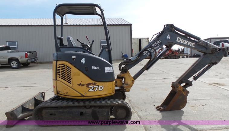 2007 John Deere 27D compact excavator in Paola, KS | Item J4248 sold ...