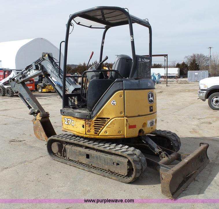2007 John Deere 27D compact excavator in Paola, KS | Item J4248 sold ...